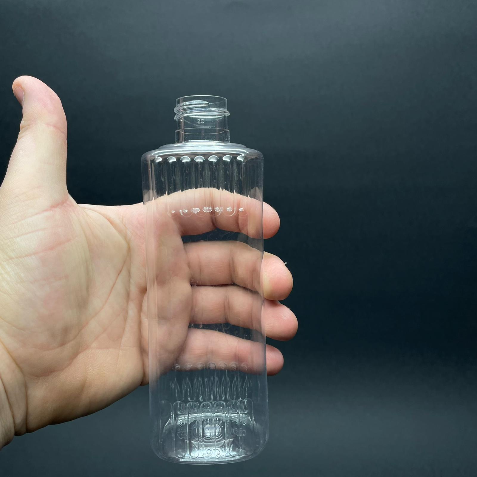 150-cc-yassi-ustu-tirtikli-model-pet-sise-kapaksiz-(24-agiz)-150-ml-pet-sise-ud-5880