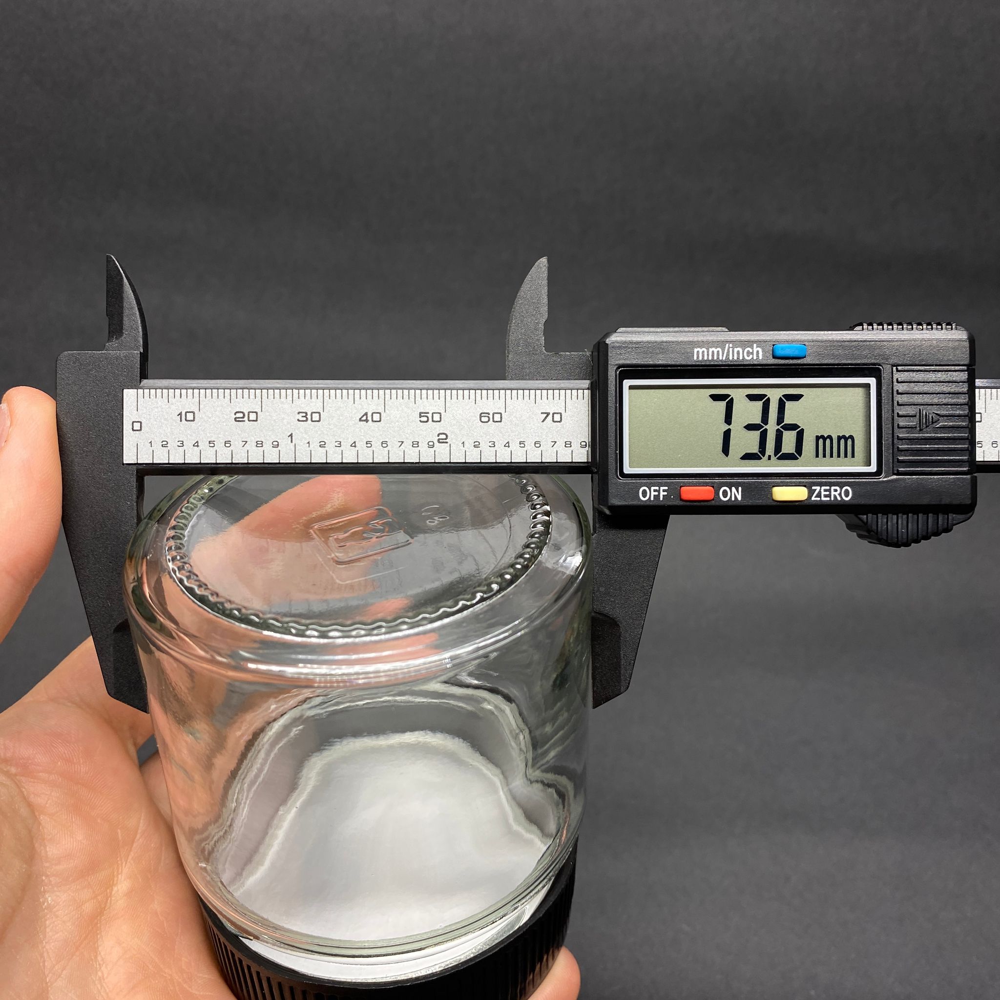 255-cc-alman-kavanoz-siyah-plastik-aluminyum-contali-indiksiyon-kapakli-255-ml-derin-kapakli-cam ...